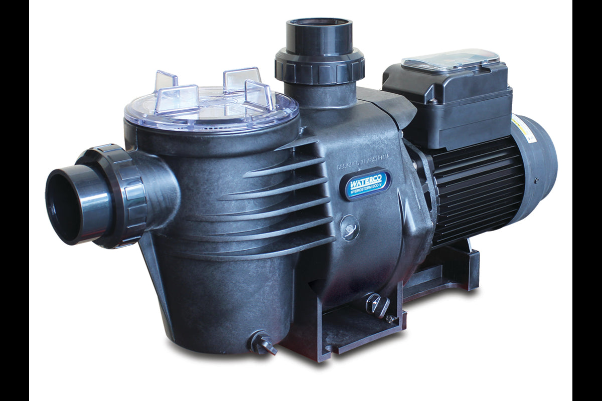 Waterco Hydrostorm ECO-V 100 Variable Speed Pool Pump & Motor - 50mm p ...