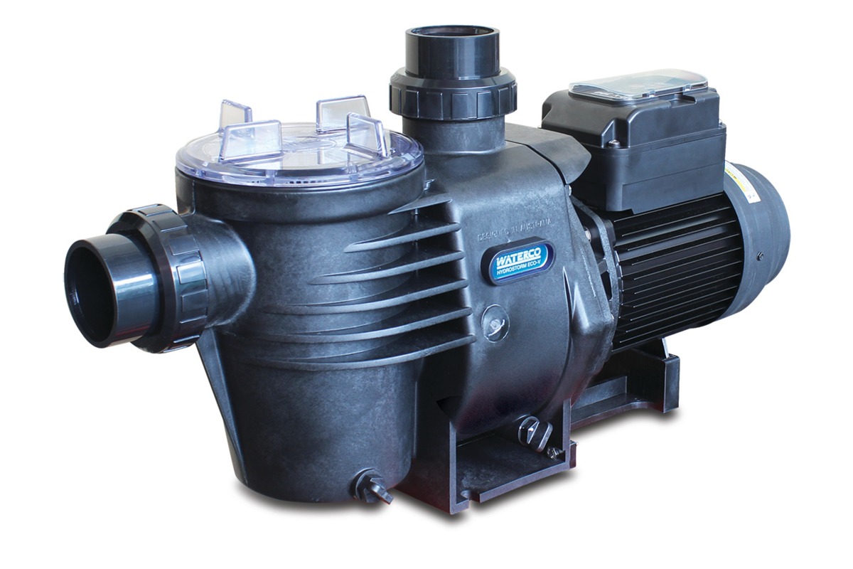 Waterco Hydrostorm ECO-V 150 Variable Speed Pool Pump & Motor - 50mm p ...